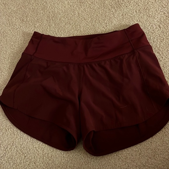 lululemon athletica | Shorts | Lululemon Shorts Dark Red | Poshmark